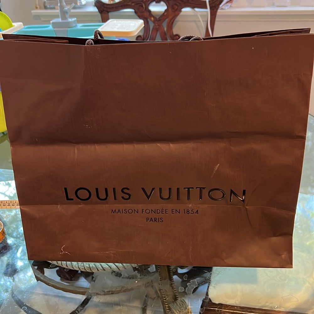 Authentic Louis Vuitton Paper Bag - Gem